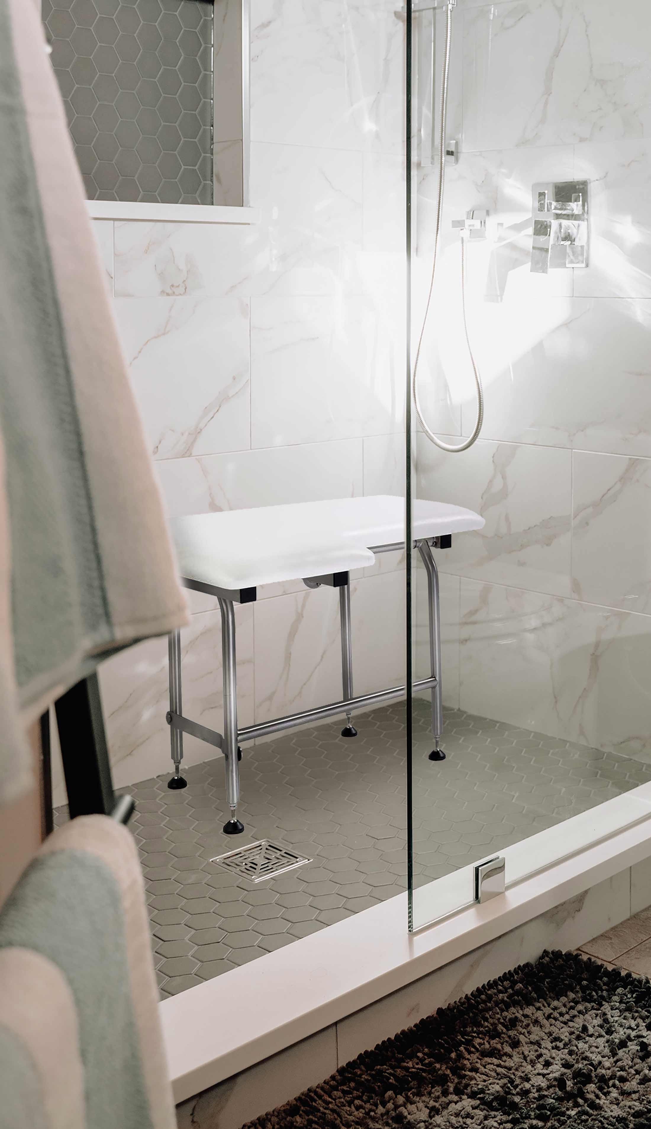 Ada Shower Bench Layout Liberty Shower Seats By Avail Design