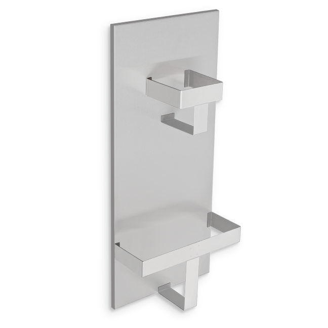 NOT AVAILABLE: A&J Washroom U965 Bed Pan & Urine Bottle Rack